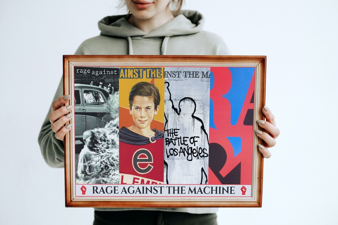 Rage Against the Machine Album Discography Canvas Print Rock - Etsy UK