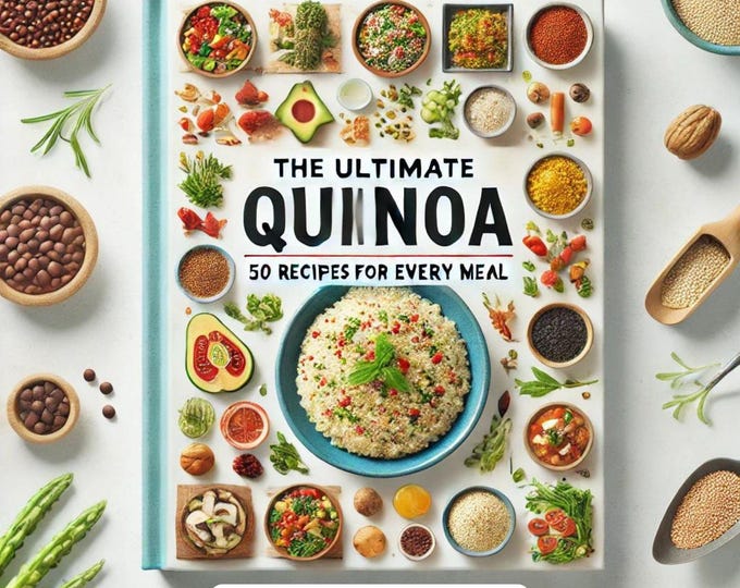 Cooking Recipes With Quinoa ,printable Quinoa Seed Cooking Book,11 Hack ...