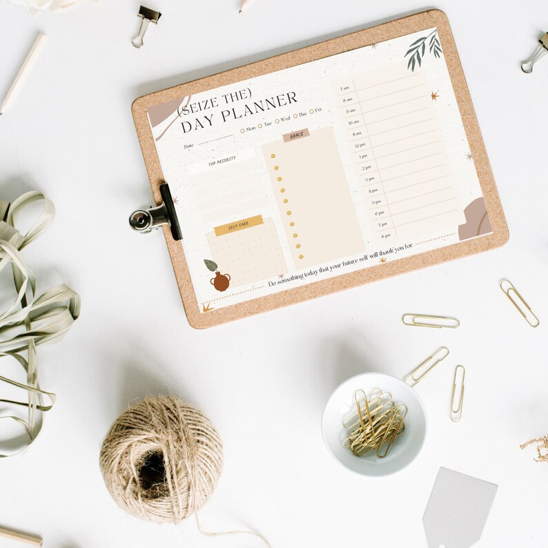 Digital Daily Planner/ Weekly Planner/ Weekend Planner/ PRINTABLE ...