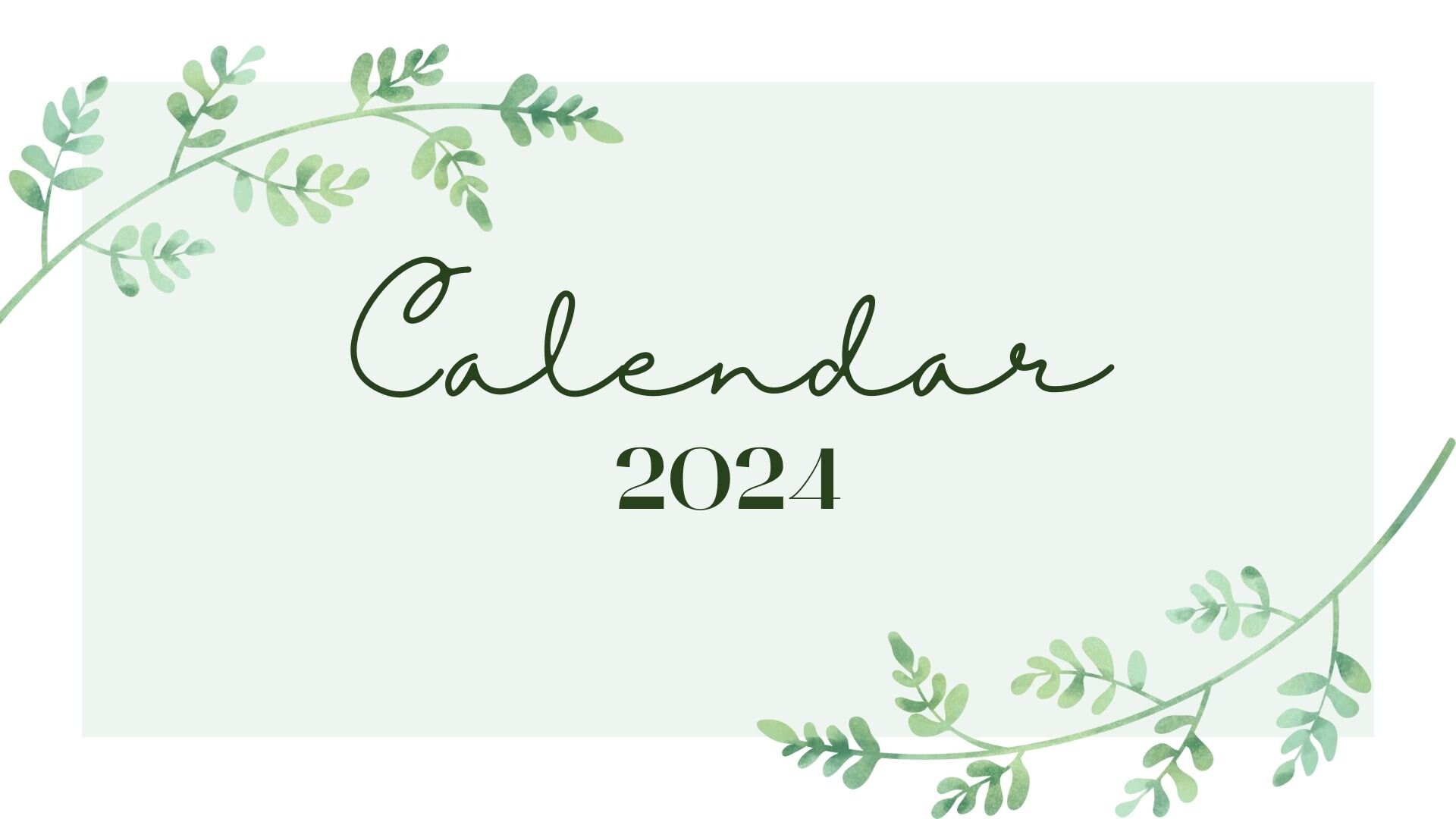 Digital Calendar 2024 - Etsy