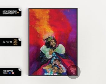 J Cole Kod Album Art - Etsy