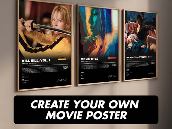 Print Your Own Movie Poster