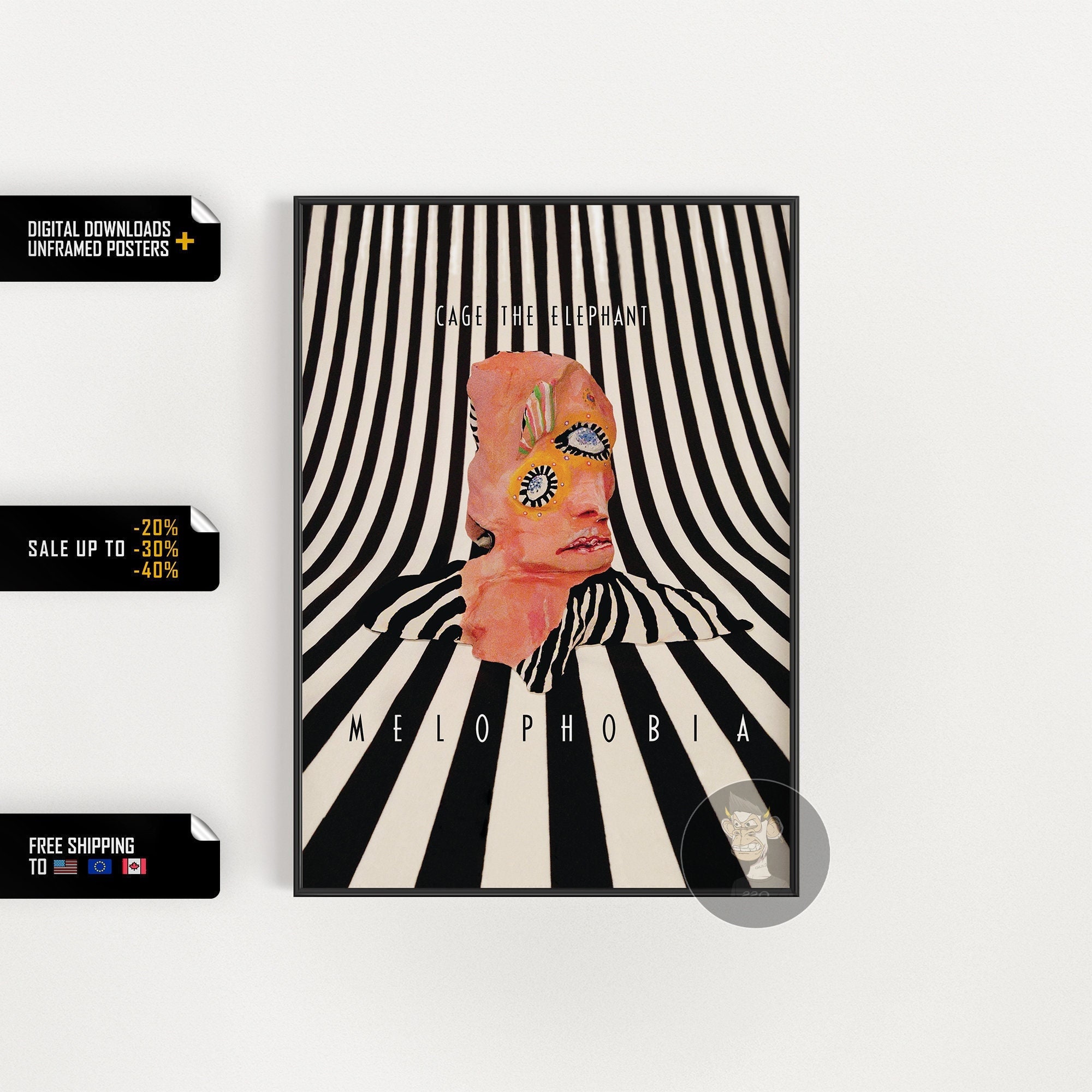Cage The Elephant Melophobia Wallpaper