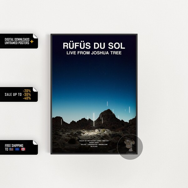 Custom Rufus Du Sol Poster - Make Your Own Rufus Du Sol Poster