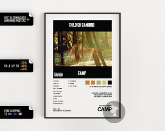 Camp Childish Gambino Poster - Etsy