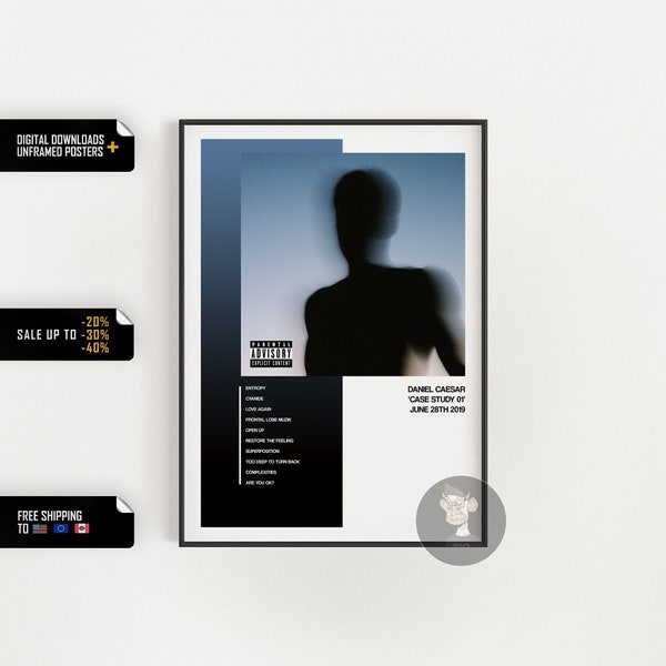 Case Study 01 Album Cover Poster - Etsy