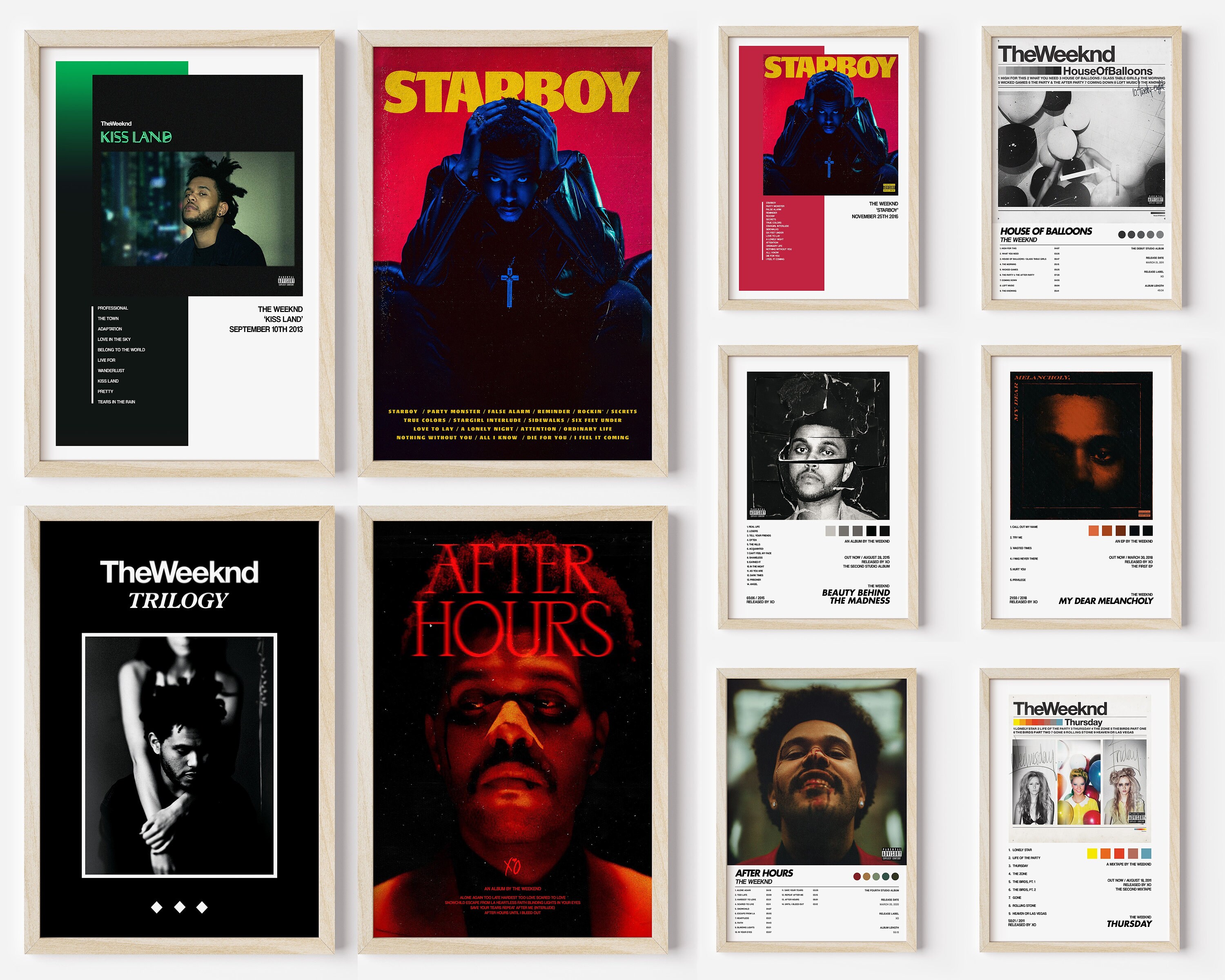 The Weeknd The Zone Album Cover