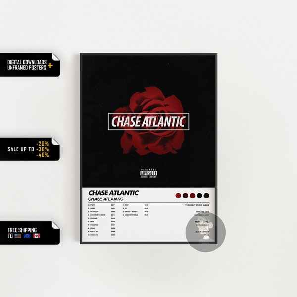 Chase Atlantic Poster - Etsy
