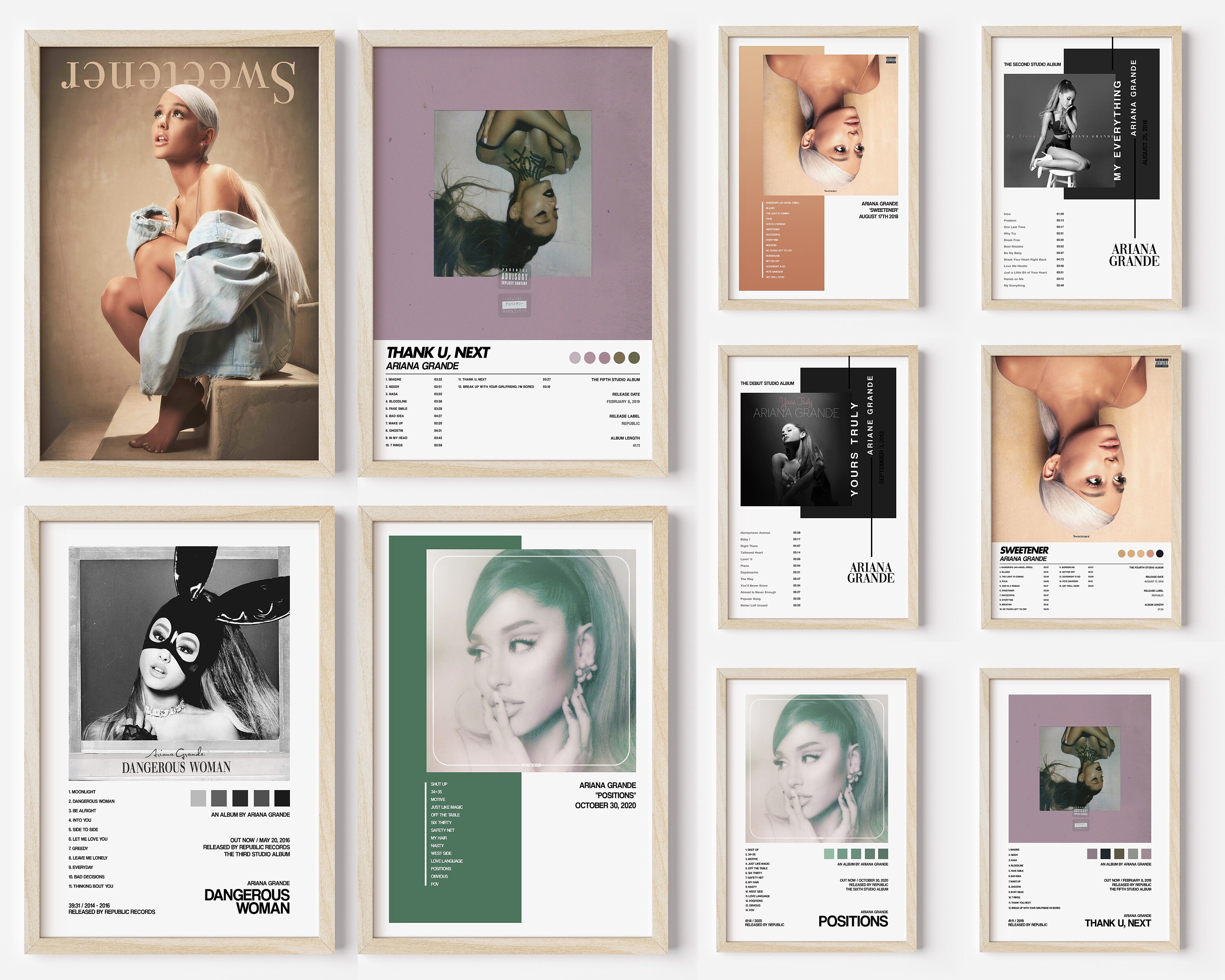 Ariana Grande Collage Header