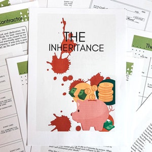 The Inheritance: Murder Mystery Party | Event - Etsy