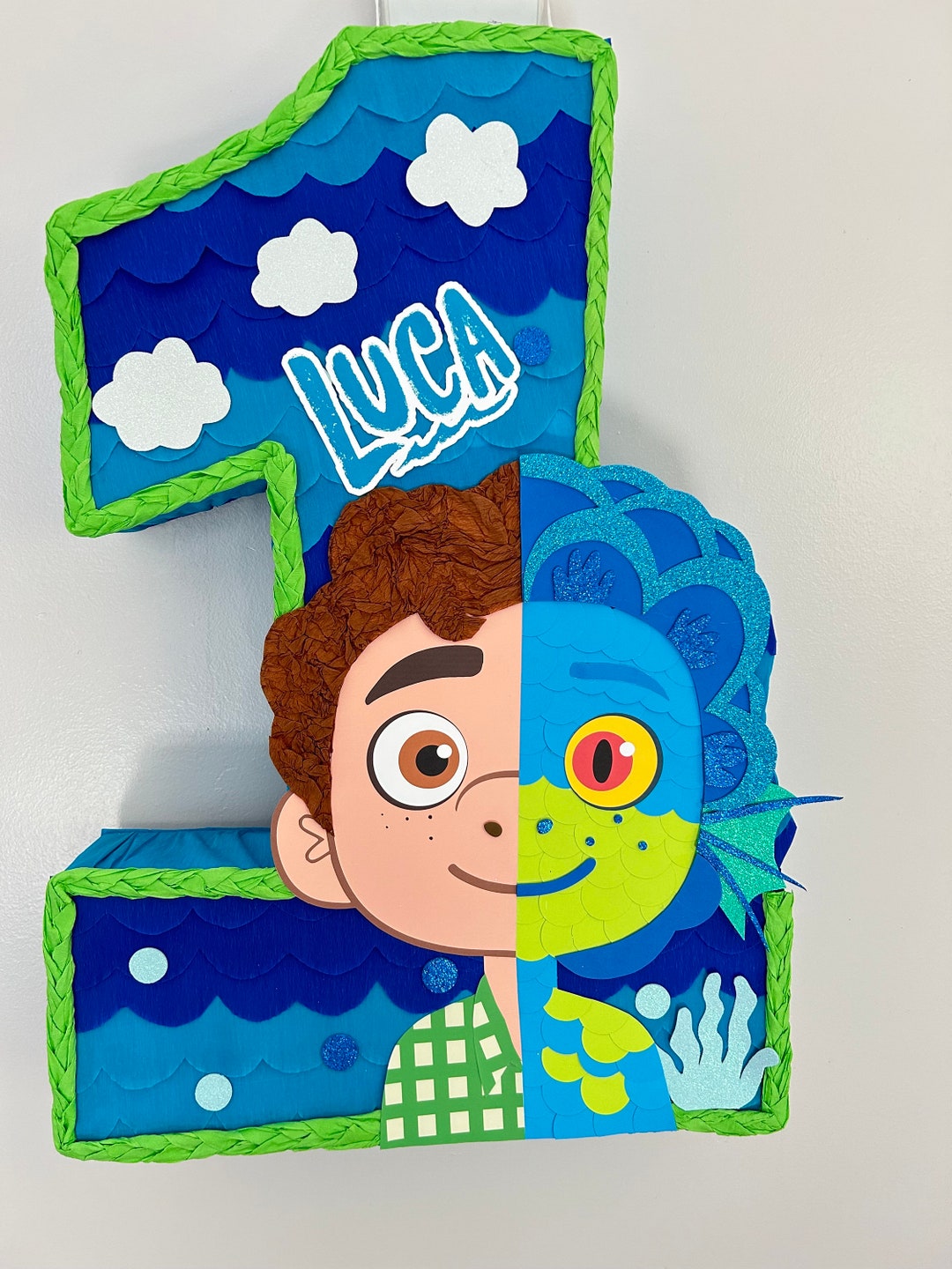 PIÑATA LUCA Para Fiesta De Cumpleaños 30x20x4 - Etsy