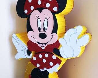 Minnie Mouse Red Pinata - Etsy