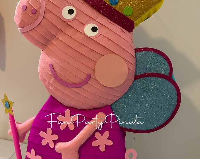 Hermosa piñata de Papá Noel para la fiesta de Navidad, la medida es ...