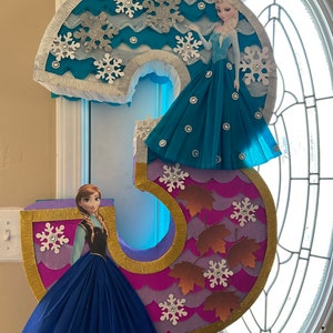 FROZEN PRINCESS PIÑATA 30x20x4 Inches - Etsy