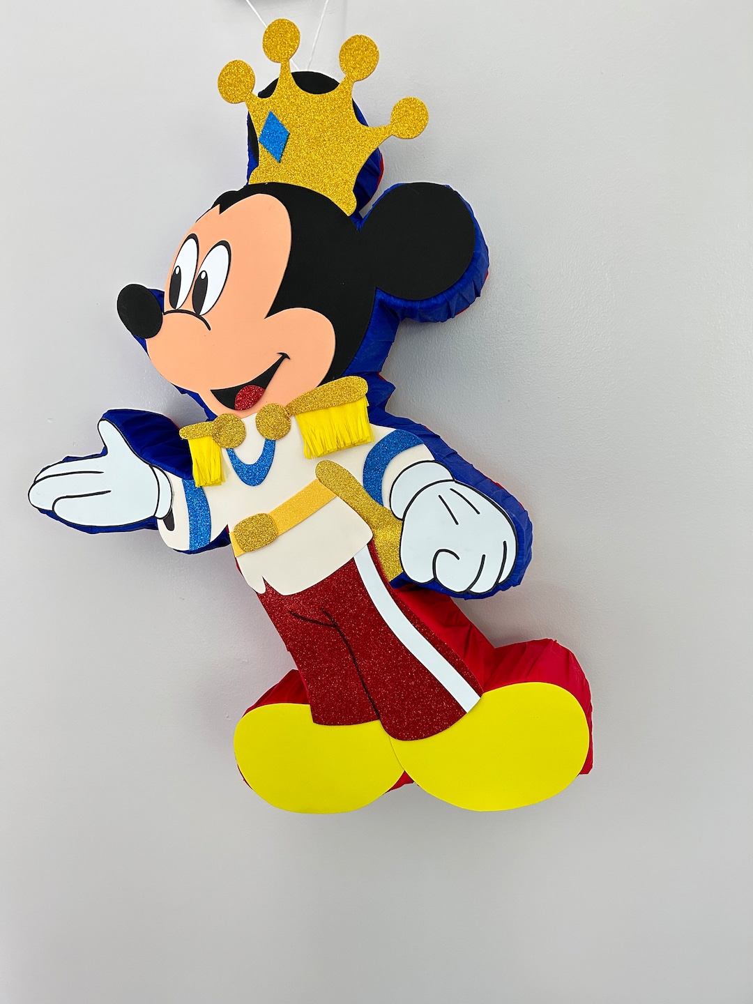 Mickey Mouse Príncipe Piñata Para Fiesta De Cumpleaños 30x 20x4 - Etsy