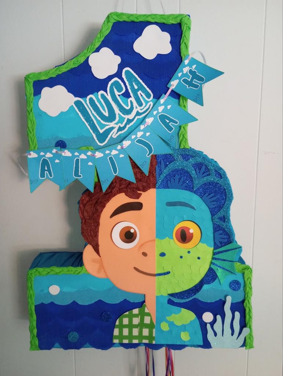 PIÑATA LUCA Para Fiesta De Cumpleaños - Etsy