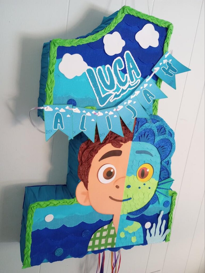 PIÑATA LUCA Para Fiesta De Cumpleaños - Etsy