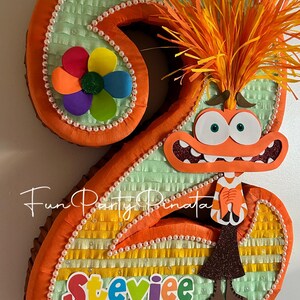 Beautiful INSIDE OUT Piñata for the Birthday Party, the Measurement is ...