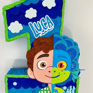 PIÑATA LUCA Para Fiesta De Cumpleaños 30x20x4 - Etsy