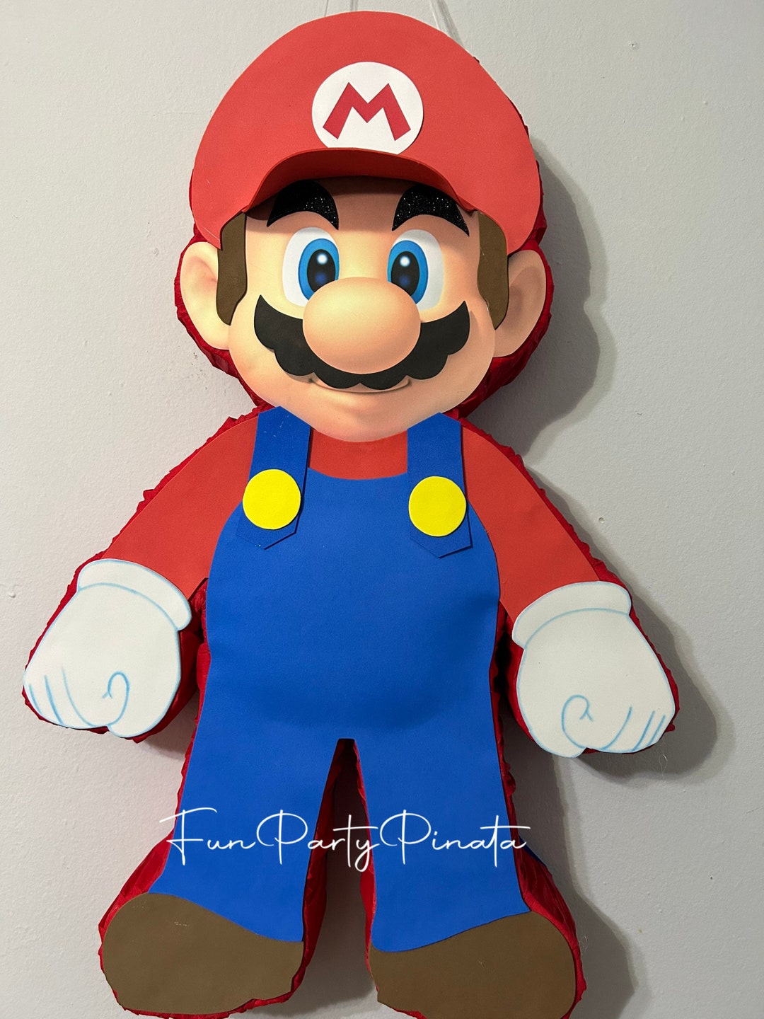 Beautiful Mario Piñata for the Birthday Party, the Measurement is ...