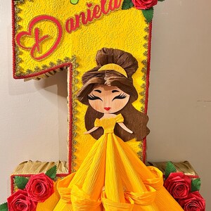 Beautiful Snow White Princess Piñata for the Birthday Party, the ...