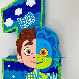 PIÑATA LUCA Para Fiesta De Cumpleaños 30x20x4 - Etsy