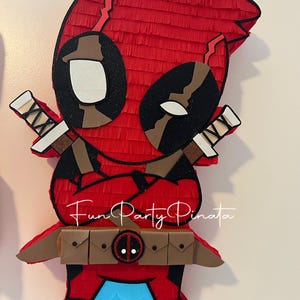 Hermosa Piñata De Deadpool Para La Fiesta De Cumpleaños, La Medida Es ...