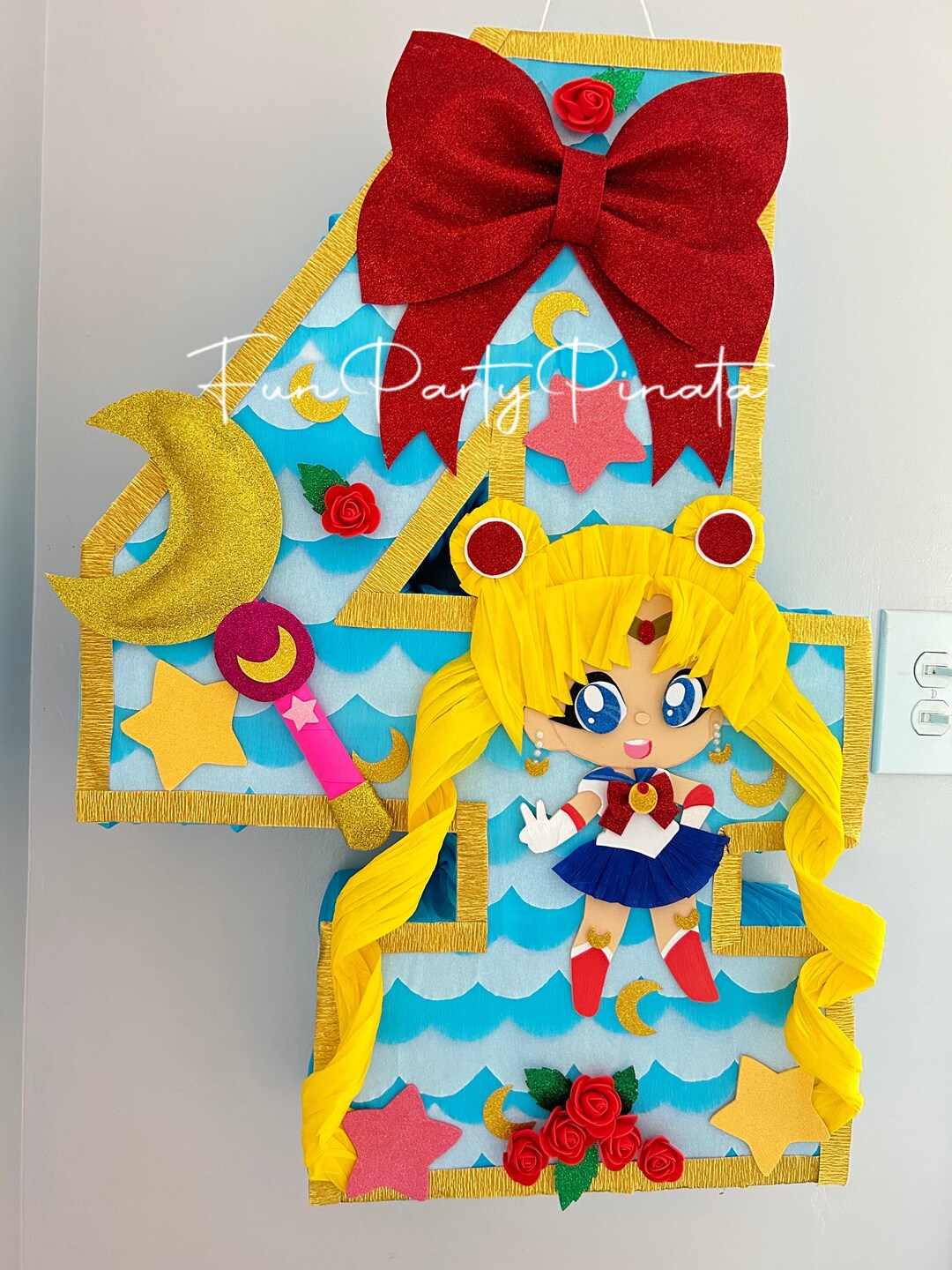 Beautiful ANIME Piñata for the Birthday Party, the Measurement is ...