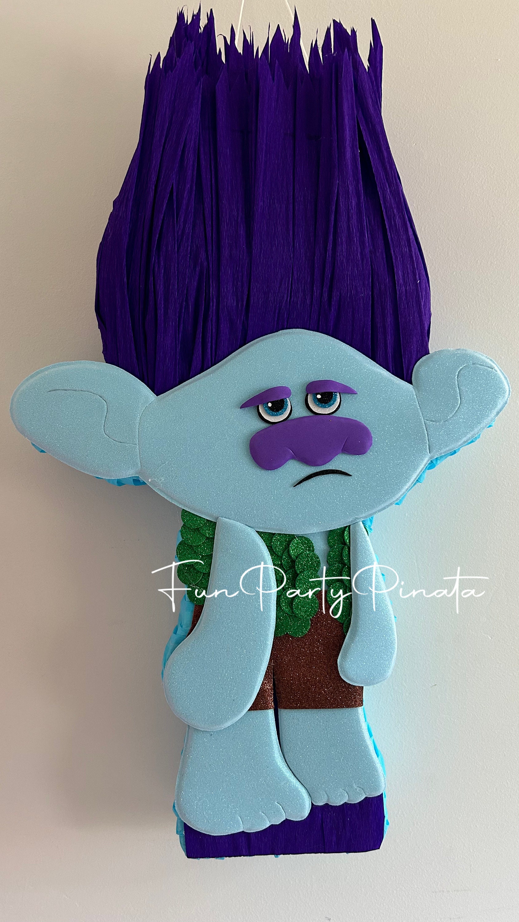Beautiful Trolls Piñata for the Birthday Party, the Measurement is ...
