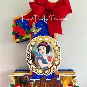 Beautiful Snow White Princess Piñata for the Birthday Party, the ...