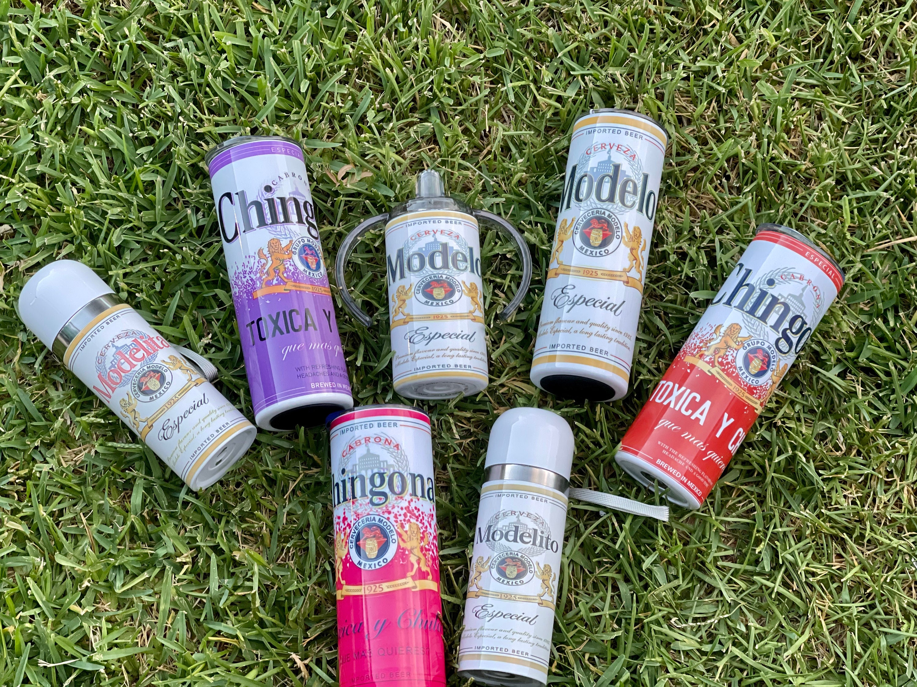 Personalized Modelo Sublimation Tumblers - Etsy