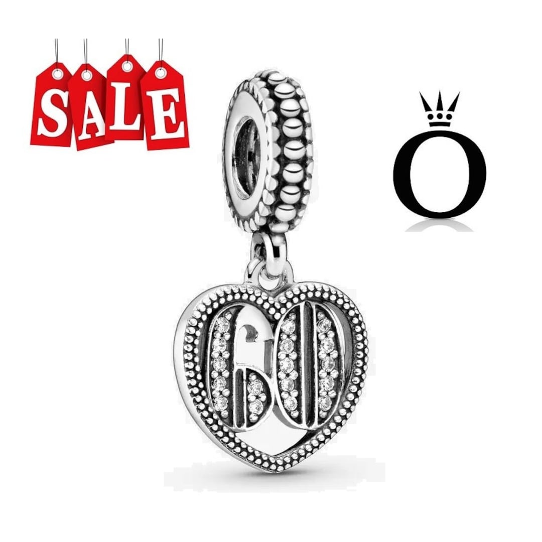 Pandora Moments 60th Birthday Dangle Charm Anniversary - Etsy
