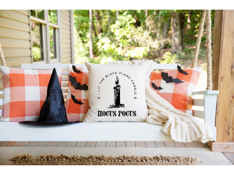 Hocus Pocus Pillow, Halloween Decor, Halloween Pillow, Halloween Patio ...