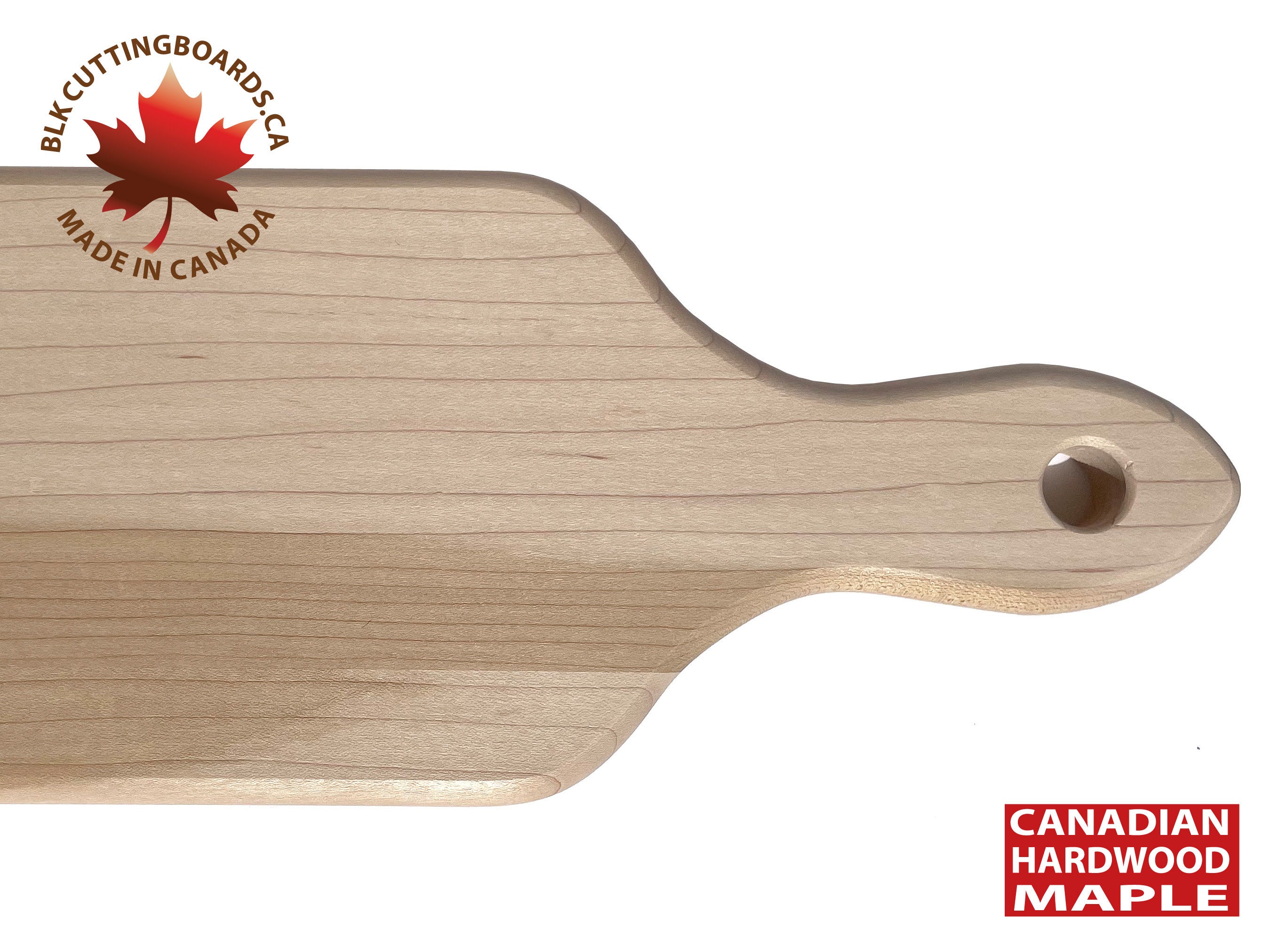 5 Canadian-made Hardwood Maple Baguette Cutting Boards at Wholesale ...