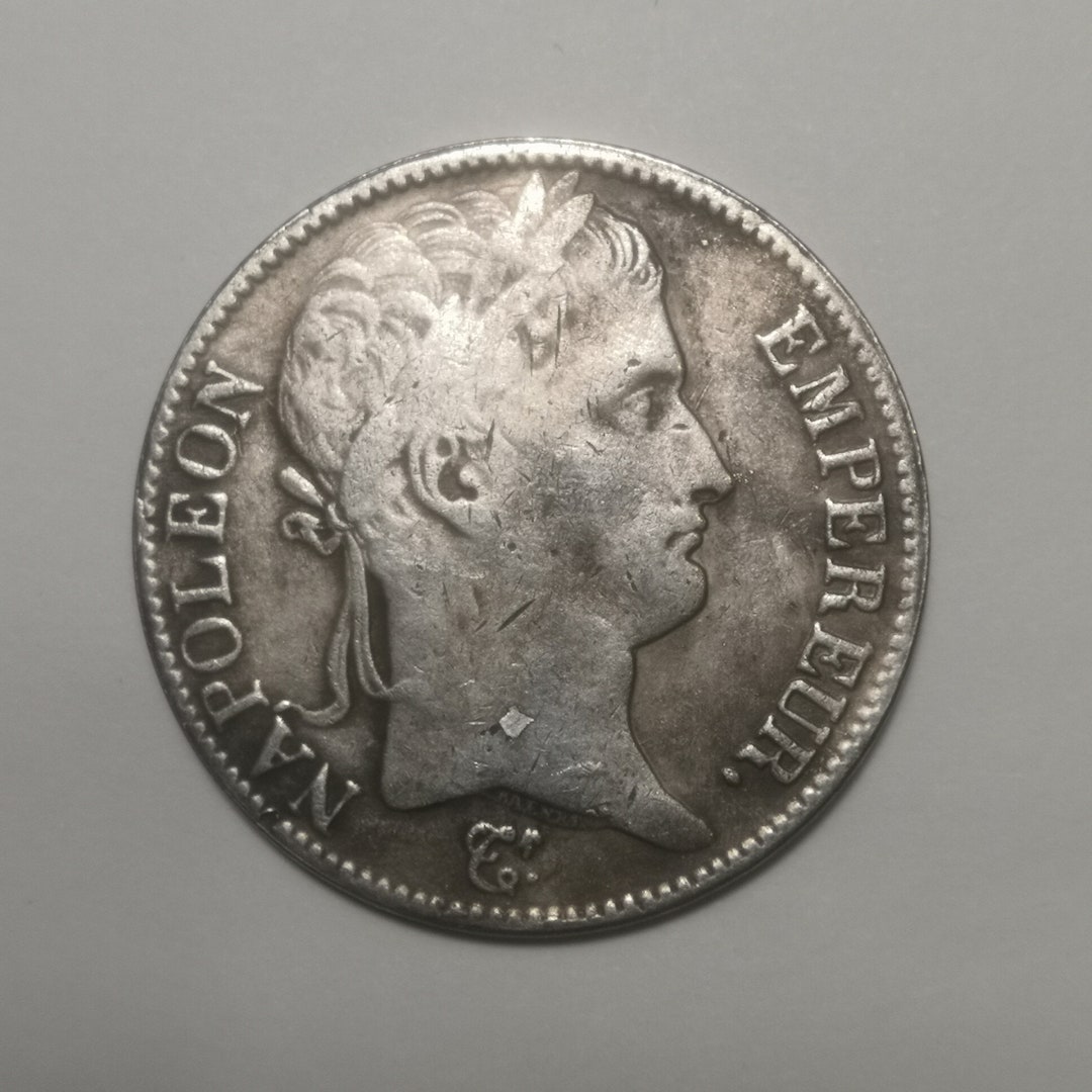 Coin 5 Francs 1810 France Napoleon - Etsy