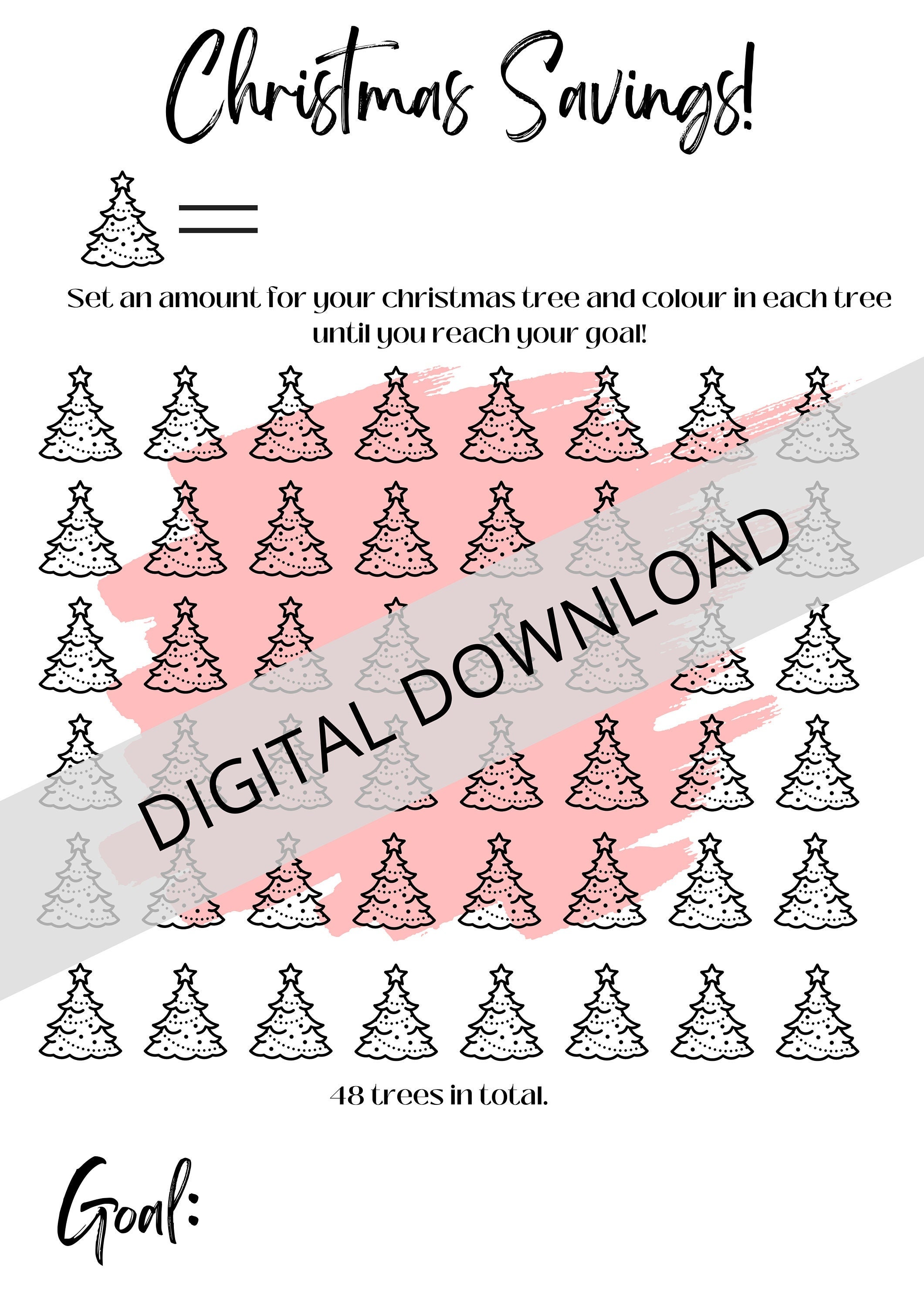 Christmas Savings Colouring Challenge - Etsy