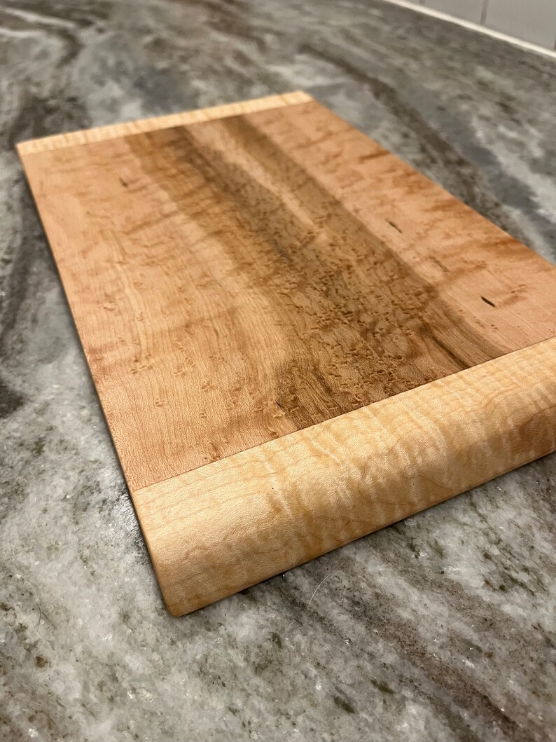 Curly Maple Cutting & Serving Board - Etsy
