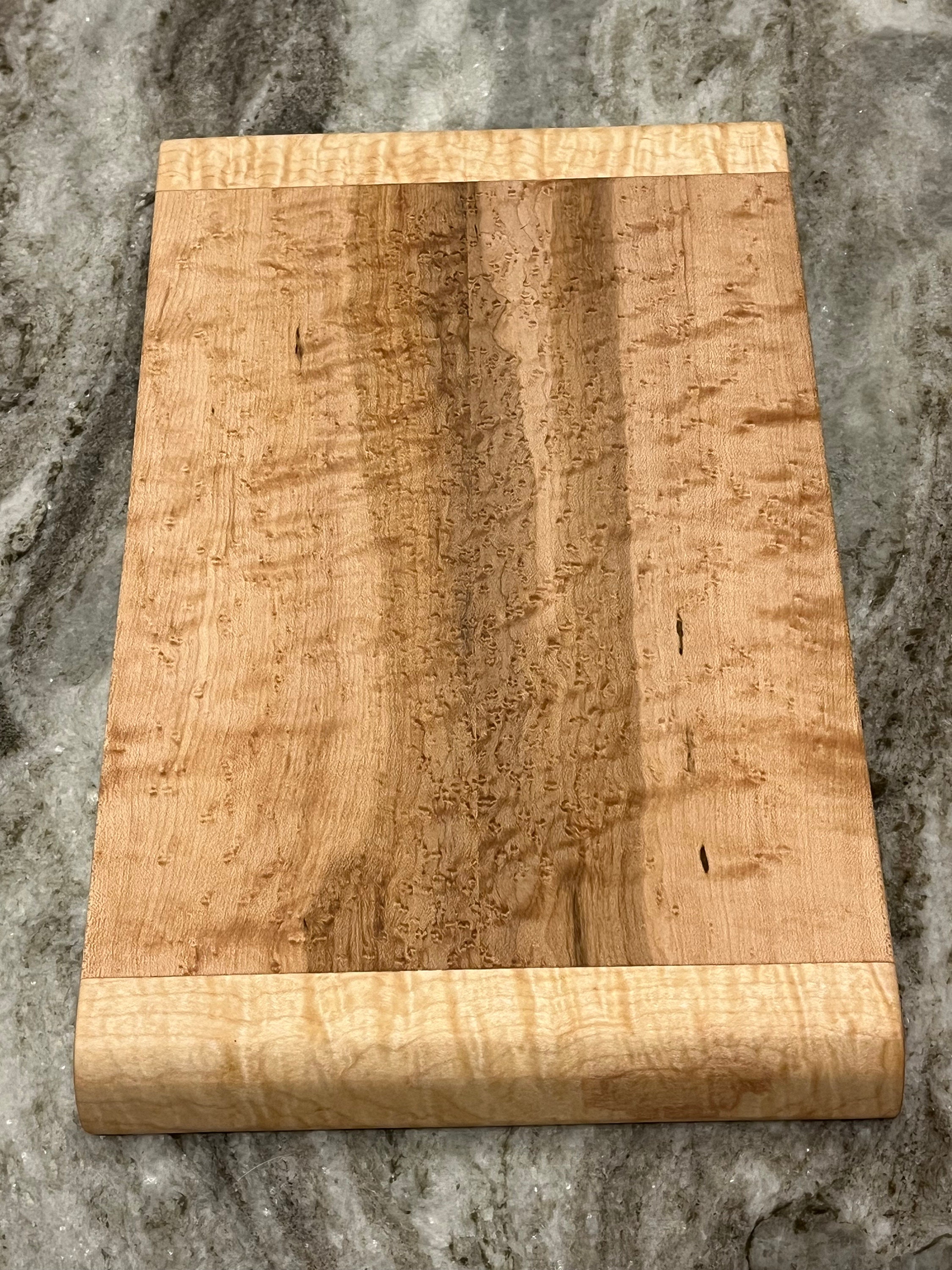 Curly Maple Cutting & Serving Board - Etsy
