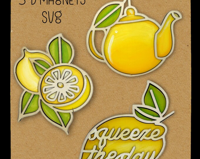 Lemon Svg Laser Svg Laser File Svg Laser Files Laser Svg Glow Forge ...