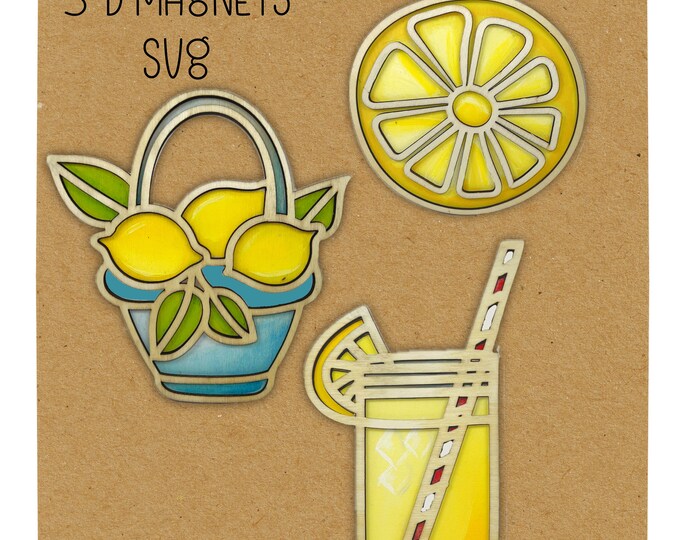 Lemon Svg Laser Svg Laser File Svg Laser Files Laser Svg Glow Forge ...