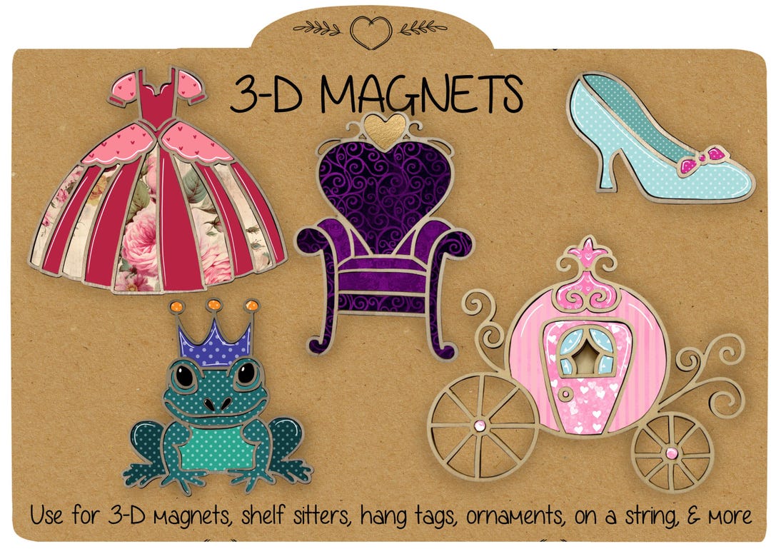 Castle Princess Medieval Fairy Tale Set 1 Laser SVG PDF DCX Pattern ...