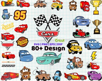 Cars Box Label Gable Box Labels for Birthday Party - Etsy