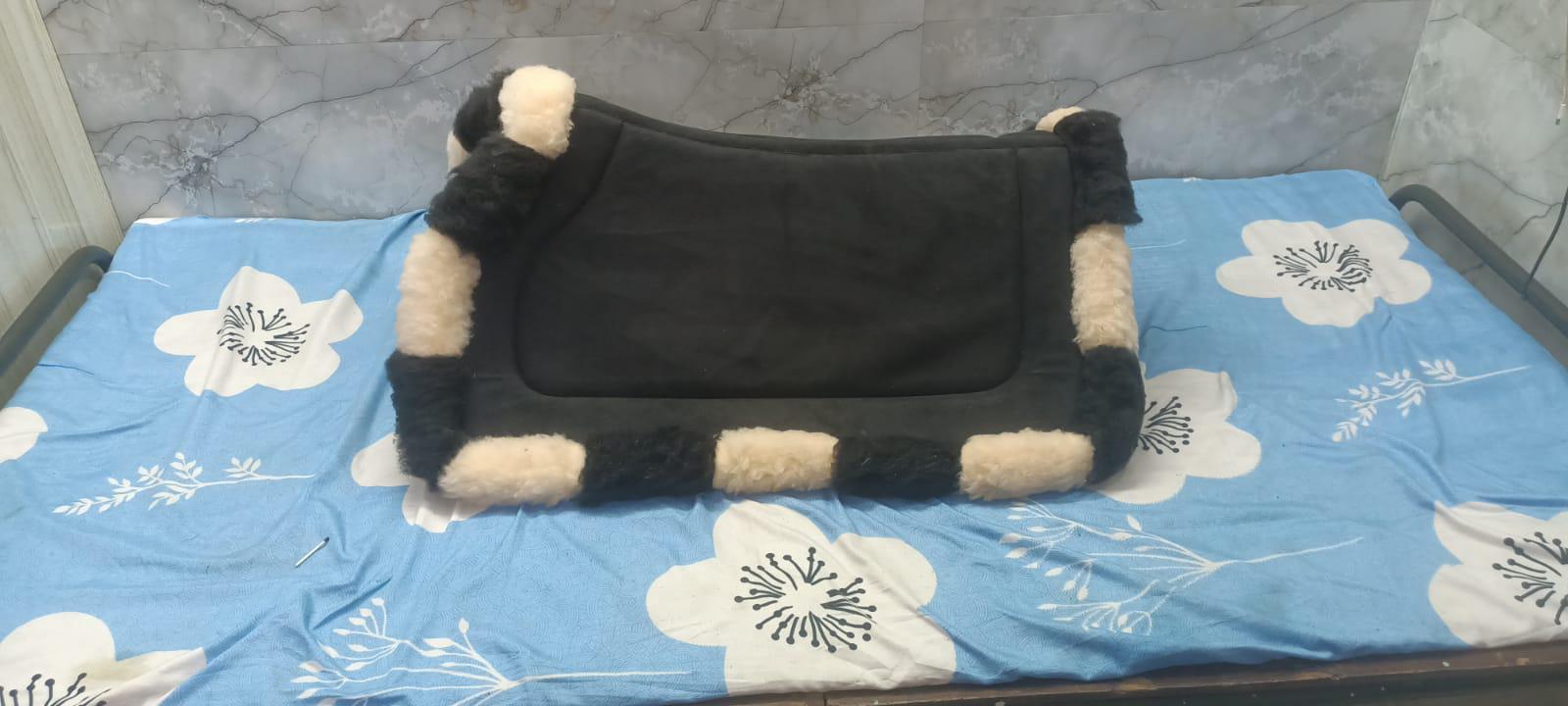 Horse Tack" Western Show Horse Saddle Black Color 16" Seat Eco Leather ...