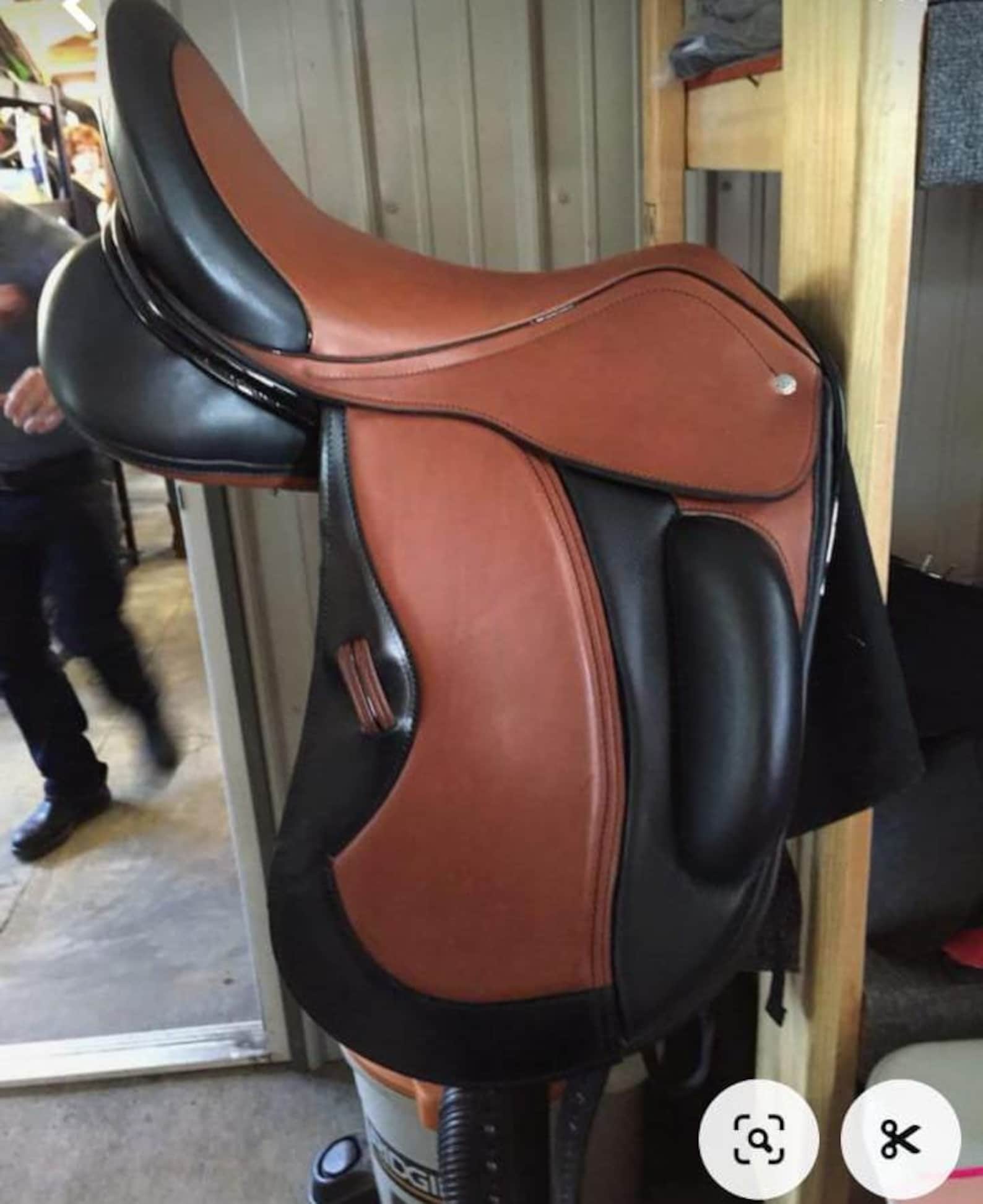Handmade'' Dressage Saddle Dark Oil Leather Color Brown- ''equestrian ...