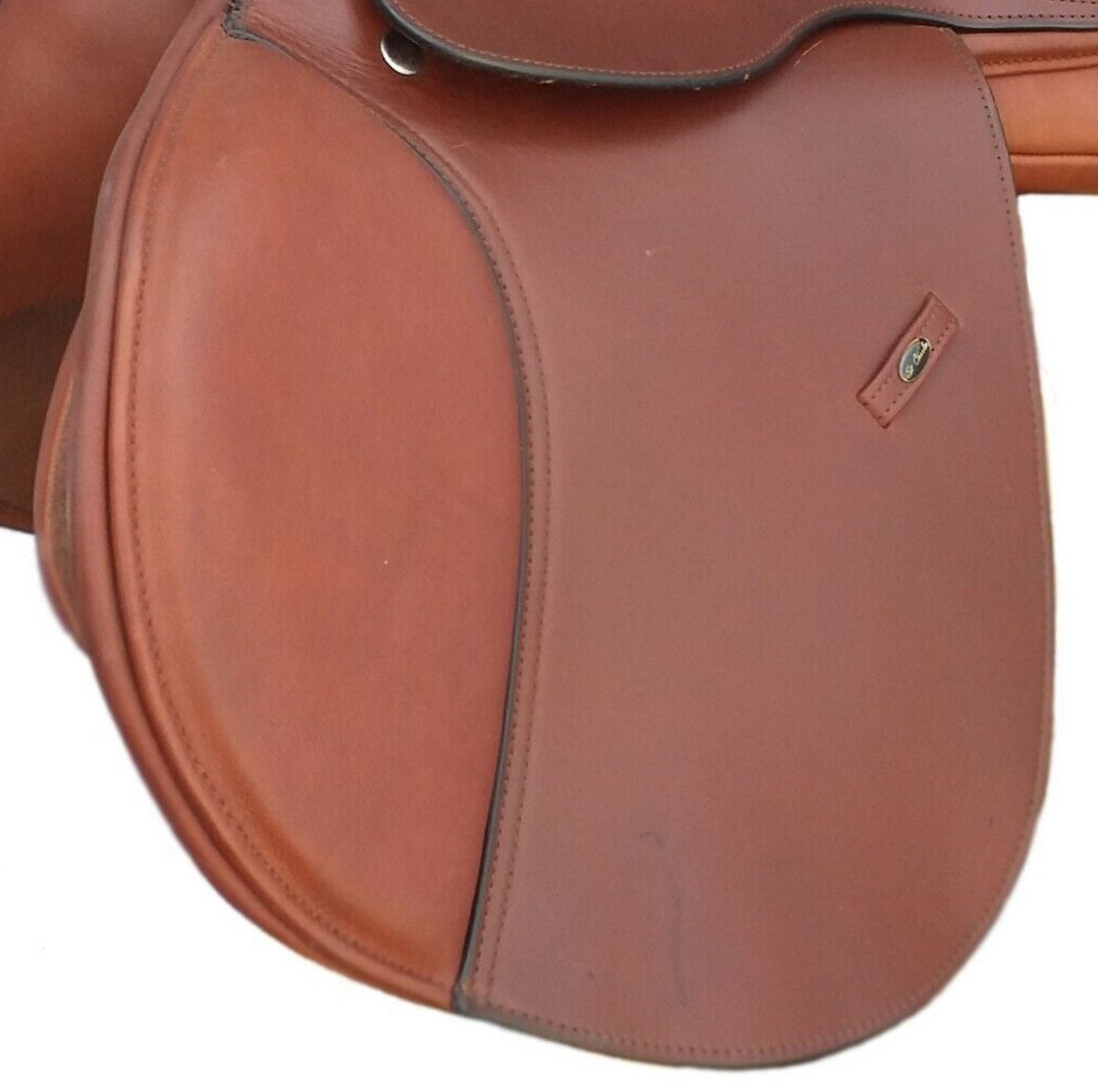 Handmade English Leather Horse Saddle With Headstall and Breastcollar ...