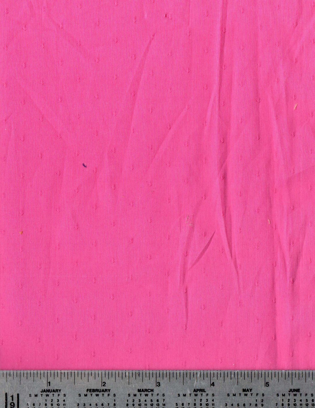 Fuchsia Dobby Fabric, Poly Cotton Blend, Sewing Material - Etsy