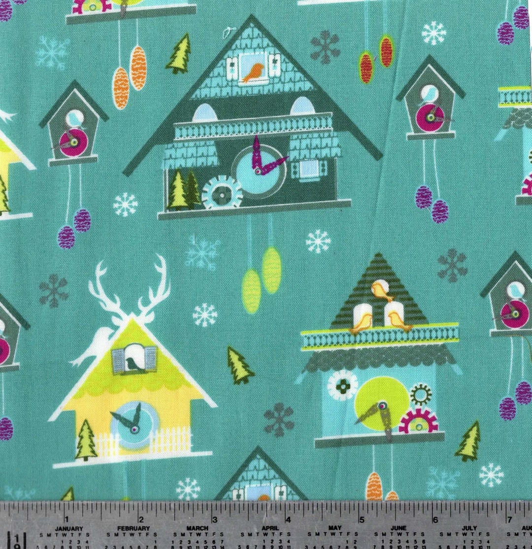 Abstract Fabric, Retro Fabric, Clock Fabric, Clock Print Fabric, Fabric ...