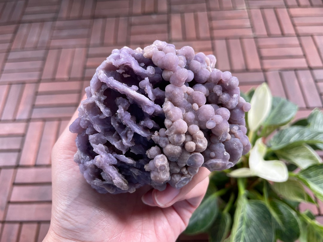 High Quality Natural Rare Grape Agate Crystal Specimen | Grape Agate ...