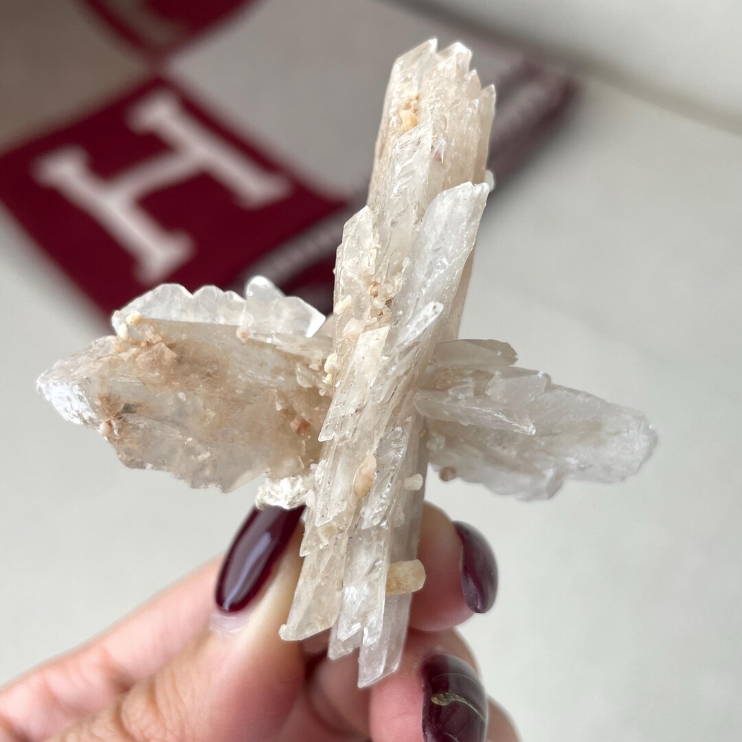 Gypsum Star With Sand Inclusions | Gypsum Var. Selenite, Australia - Etsy