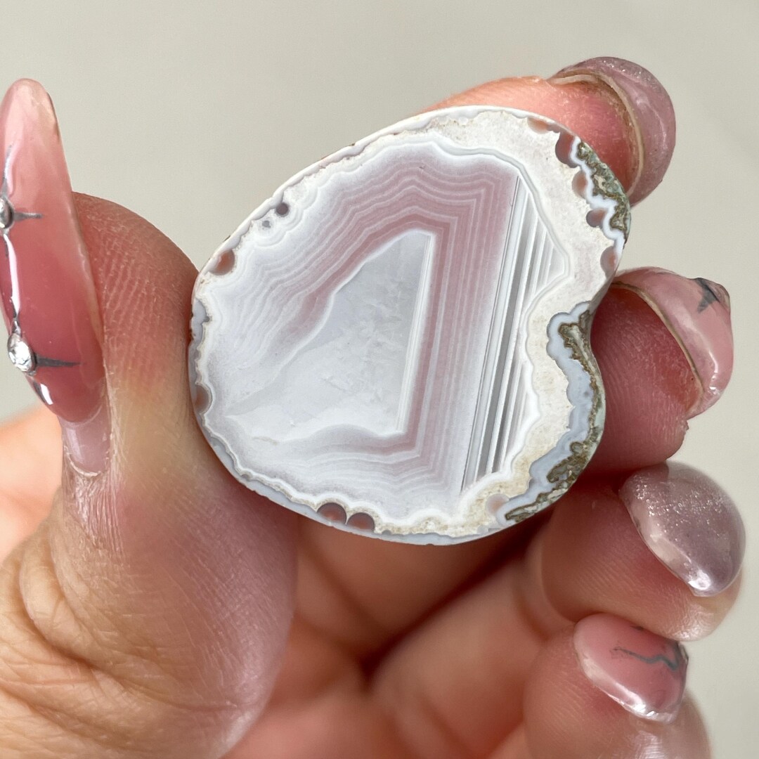 Australian Pink Gala Agate Small Geode - Etsy